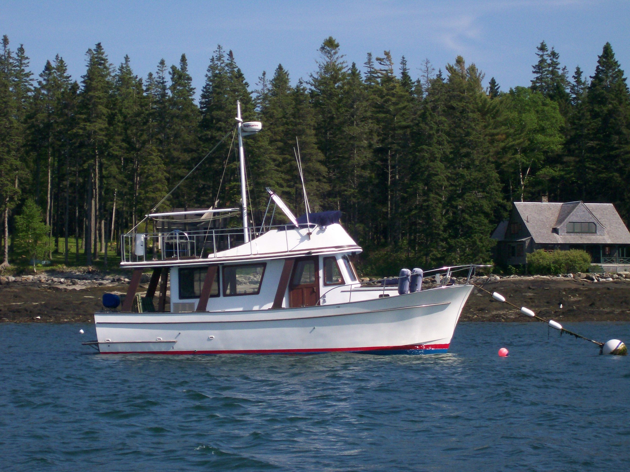 Vintage 34' Trawler - Marine Trader Europa - BoatNation
