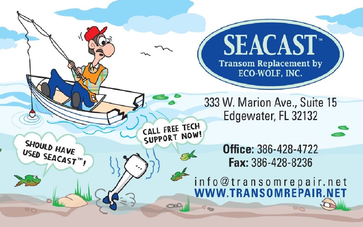 Seacastthe original pourable transom repair material - BoatNation