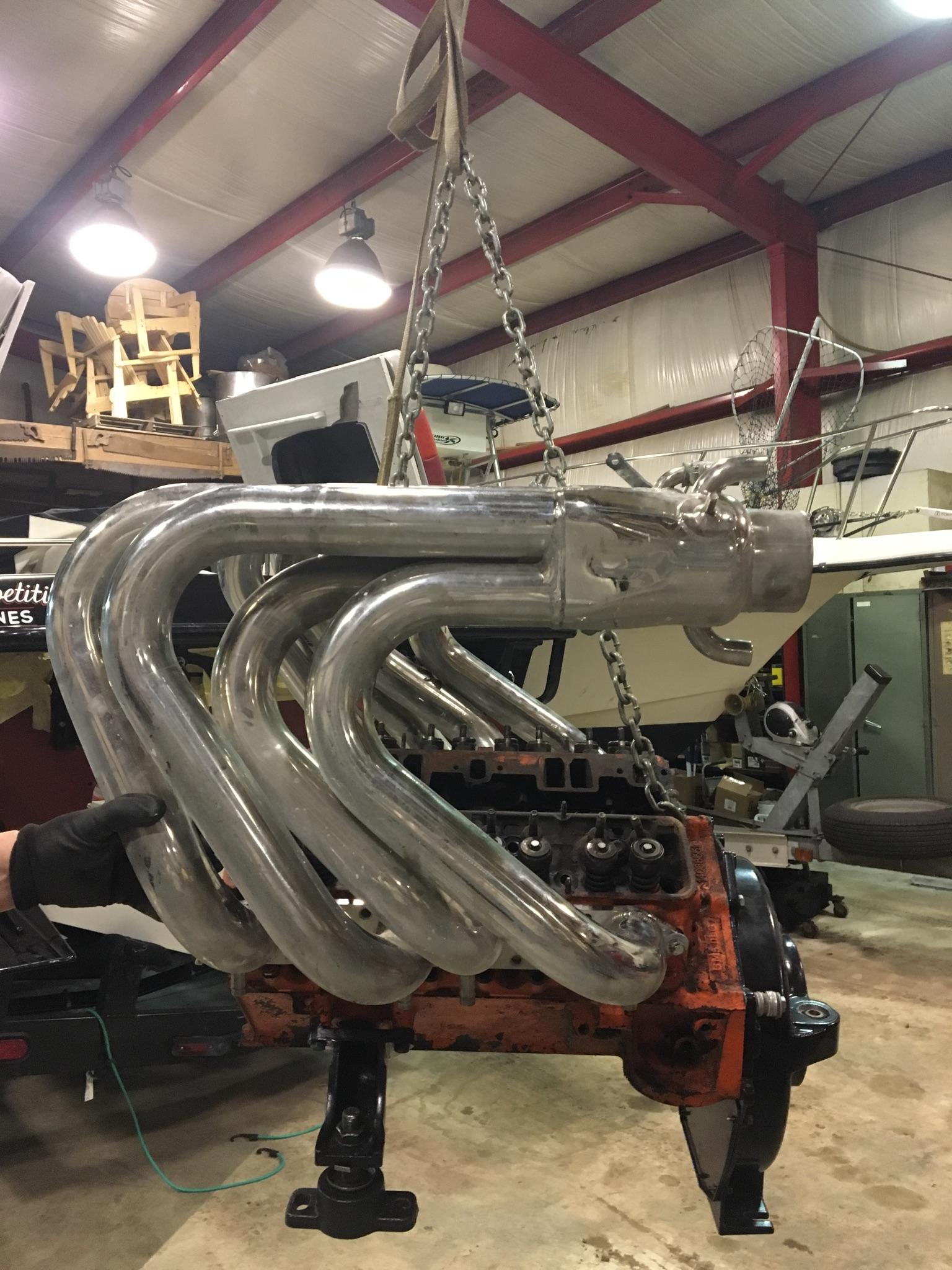 Small block Chevy headers - BoatNation
