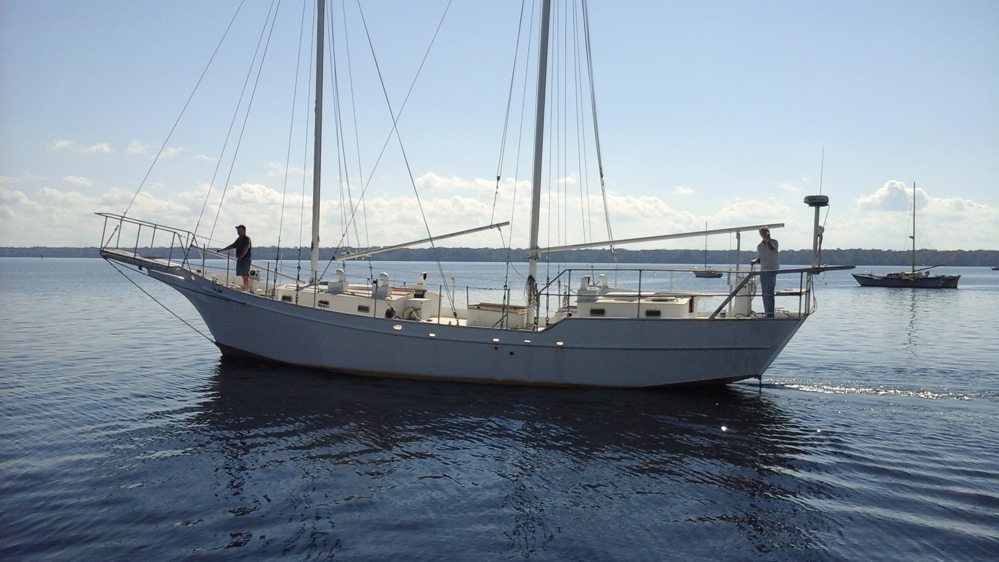 50' COLVIN MEMORY SCHOONER, 2018 STEEL SCHOONER, 2 STATEROOMS, - BoatNation