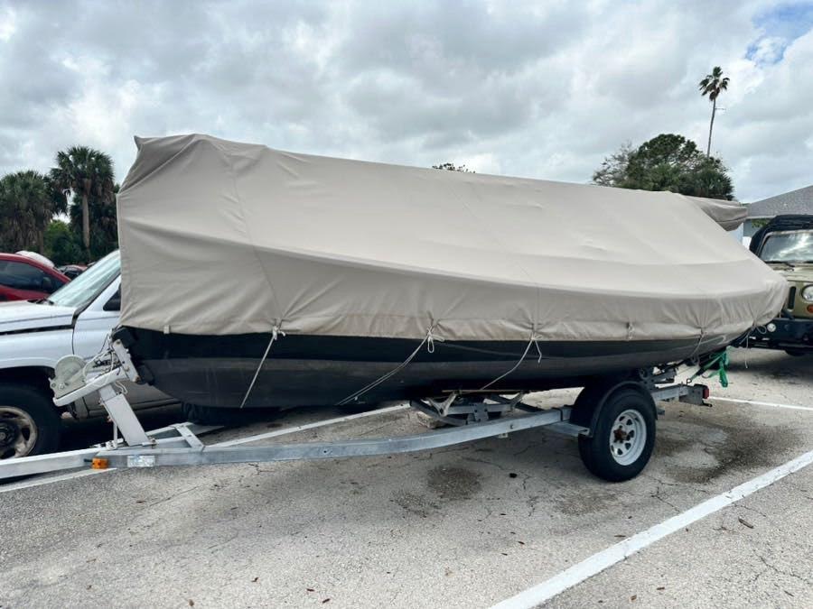 1987 MENGER 17′ CATBOAT - BoatNation
