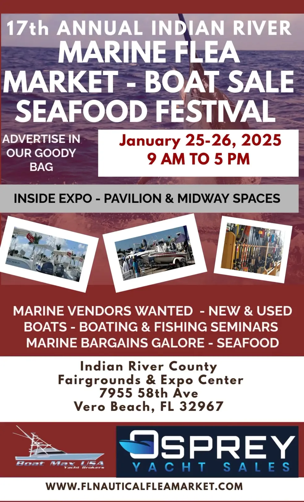 Vendor Space Available: 17th Annual Treasure Coast Marine Flea Market ...